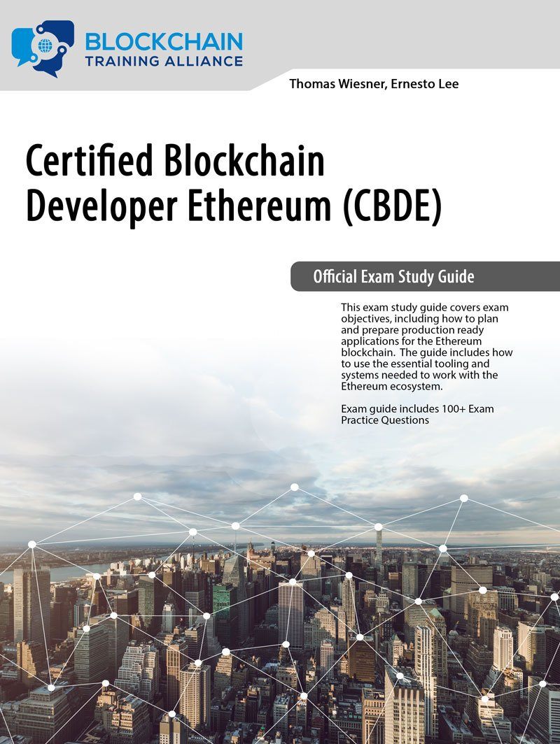 CBDE Official Exam Study Guide | Blockchain Training Alliance